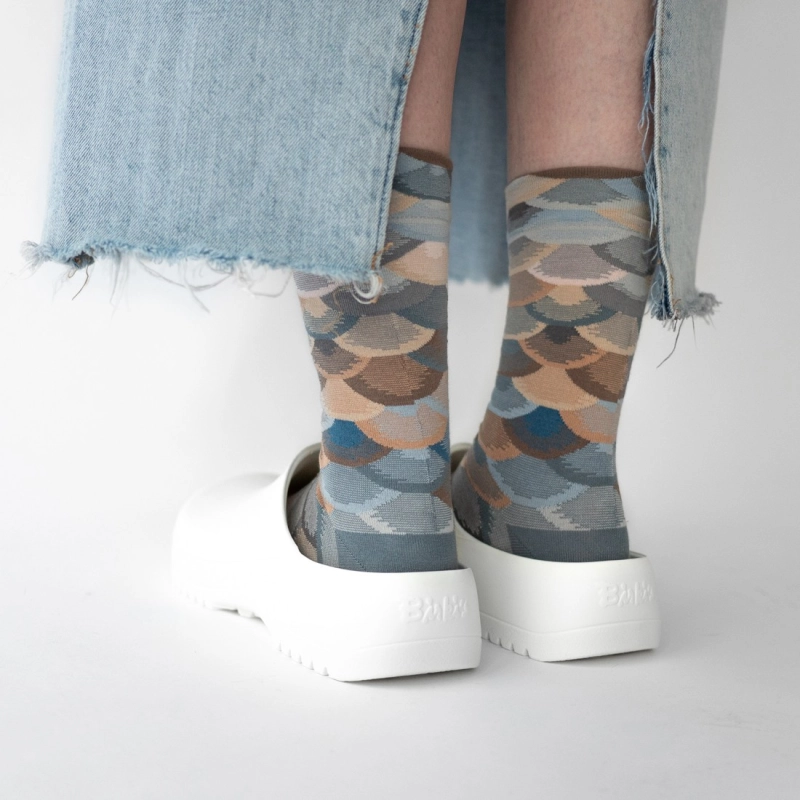 Sock Scale Multico | Collection Neige | Bonne Maison