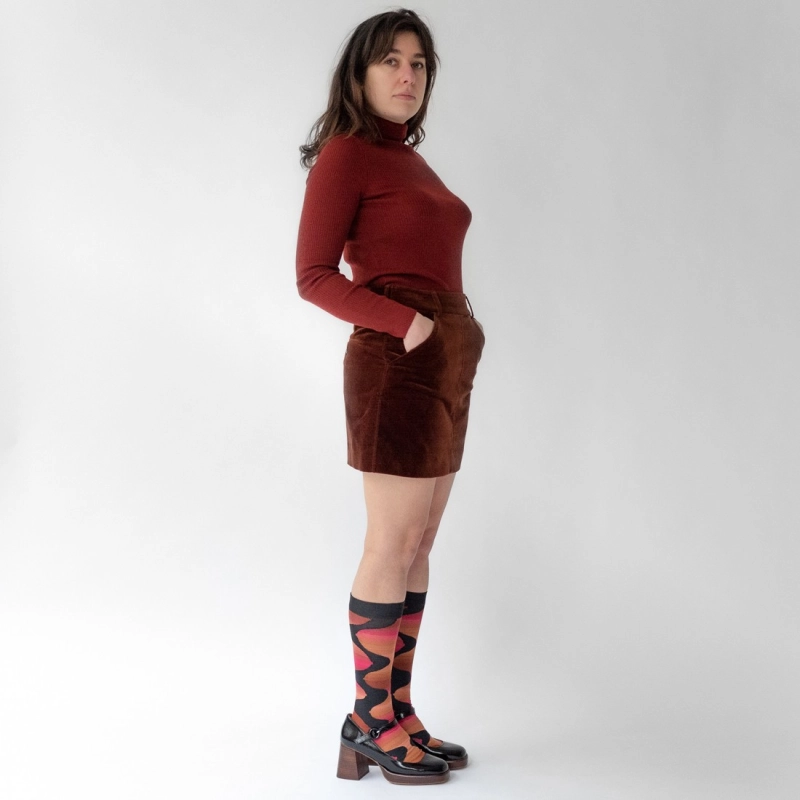 Knee-high Shading Off Multico | Venus | Bonne Maison